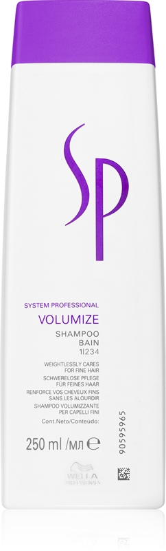 Wella Professionals SP Volumize Shampoo für sanfte und müde Haare ...