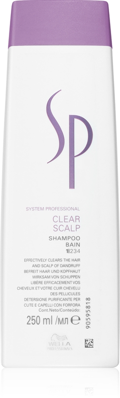 Wella Professionals SP Clear Scalp anti-dandruff shampoo Review ...