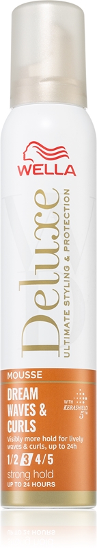 Wella Deluxe Dream Waves & Curls penové tužidlo pre vlnité a kučeravé ...