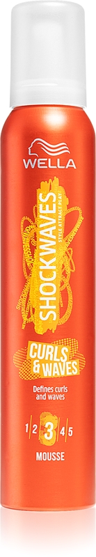 Wella Shockwaves Curls & Waves Schaum-Mousse für extreme Locken