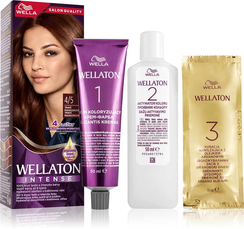 Wella Wellaton Intense Permanent-Haarfarbe mit Arganöl Erfahrung ...