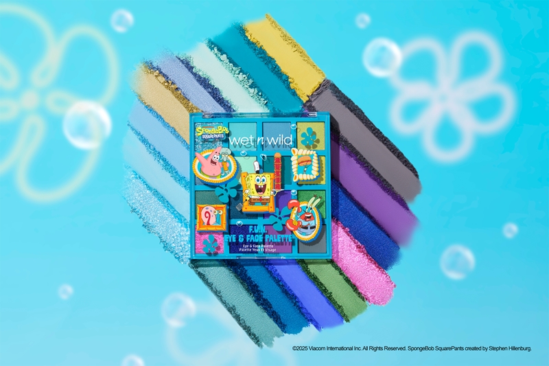 Wet n Wild SpongeBob SquarePants F.U.N. Eye & Face Palette palette di ...
