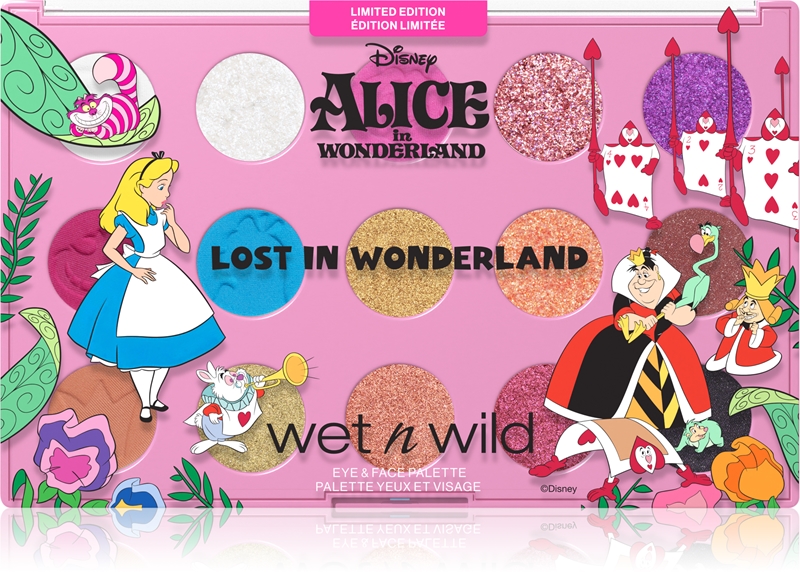 Wet n Wild Alice in Wonderland Lost in Wonderland paleta de sombras ...