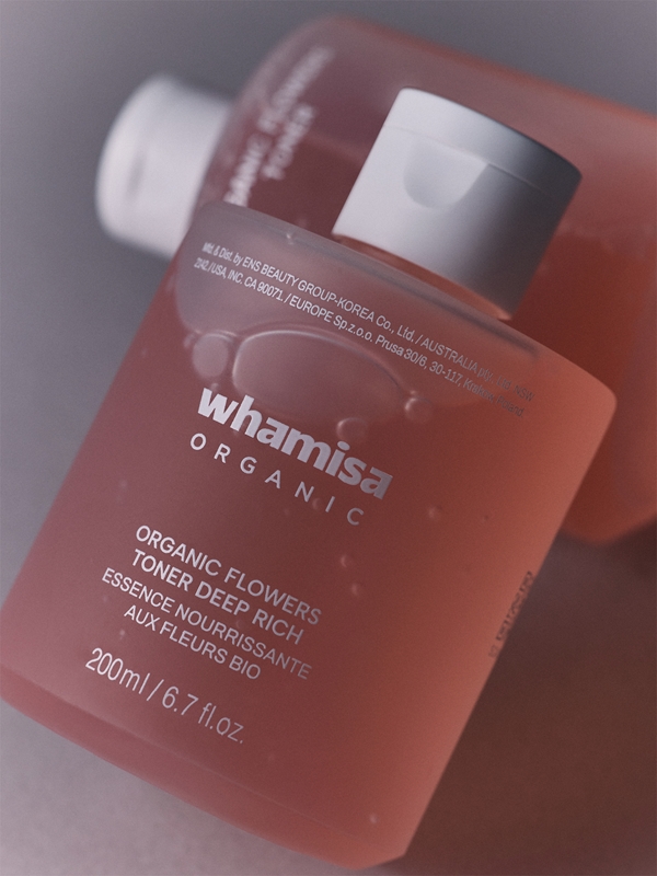 WHAMISA Organic Flowers Toner Deep Rich Moisturising and Nourishing ...