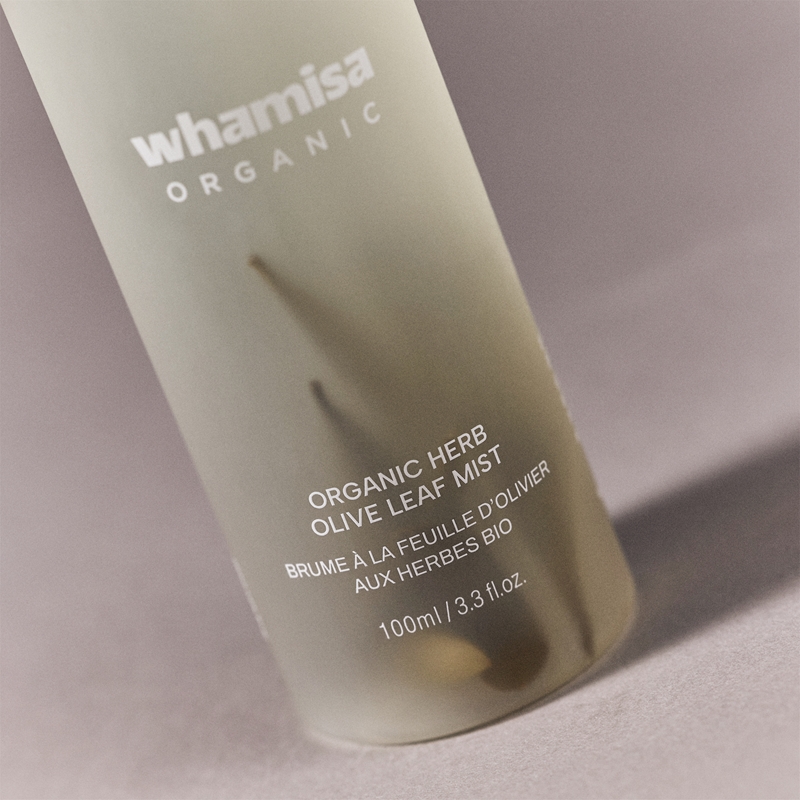 WHAMISA Organic Herb Olive Leaf Mist Ultra Fine Mist with soothing ...