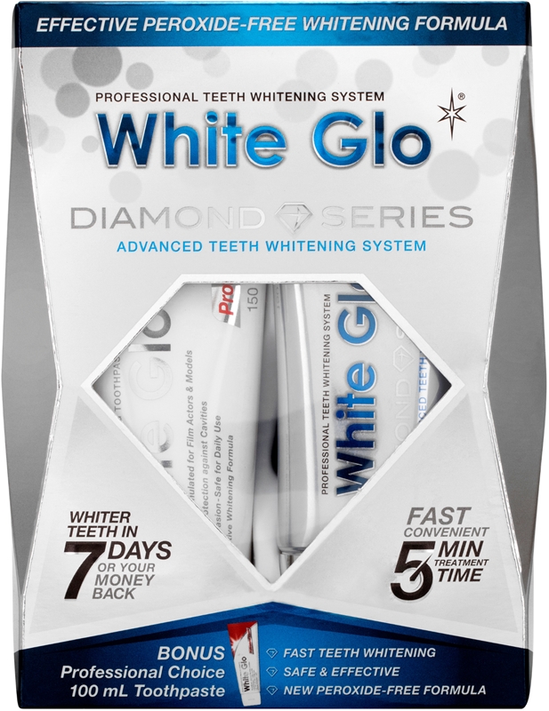 White Glo Diamond Series Whitening System Zahnbleaching-Set | NOTINO