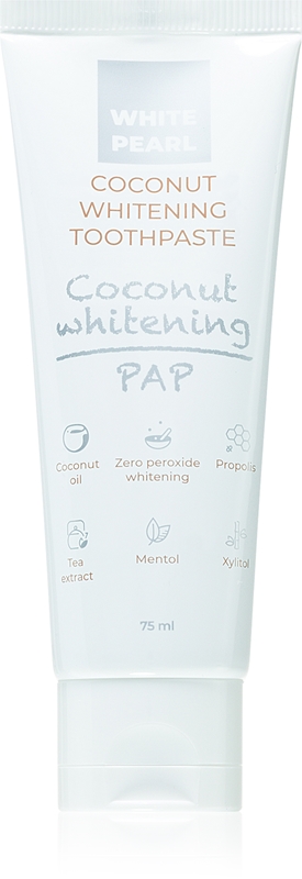 White Pearl PAP Coconut Whitening whitening toothpaste | notino.co.uk