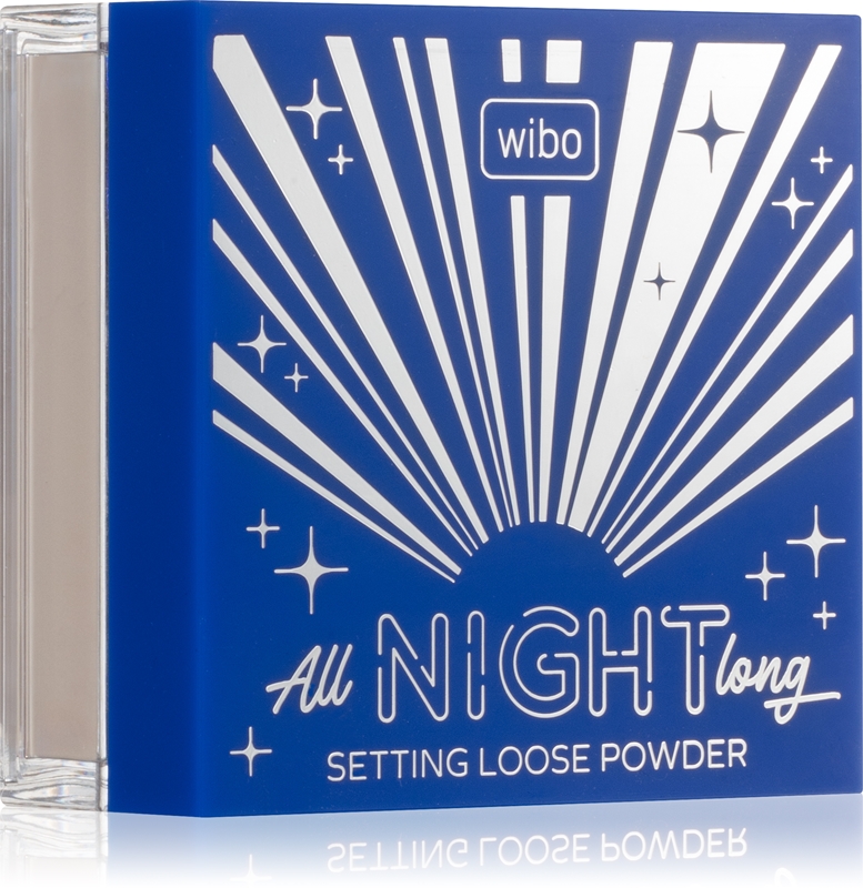 Wibo All Night Long aufhellender, loser Puder für einen samtenen Look der Haut | NOTINO