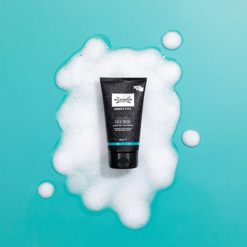 Wilkinson Sword Barbers Style Face Wash nourishing cleansing cream for ...