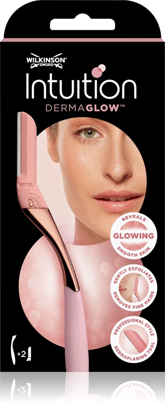 Wilkinson Sword Intuition Dermaglow razor + 2 replacement heads ...