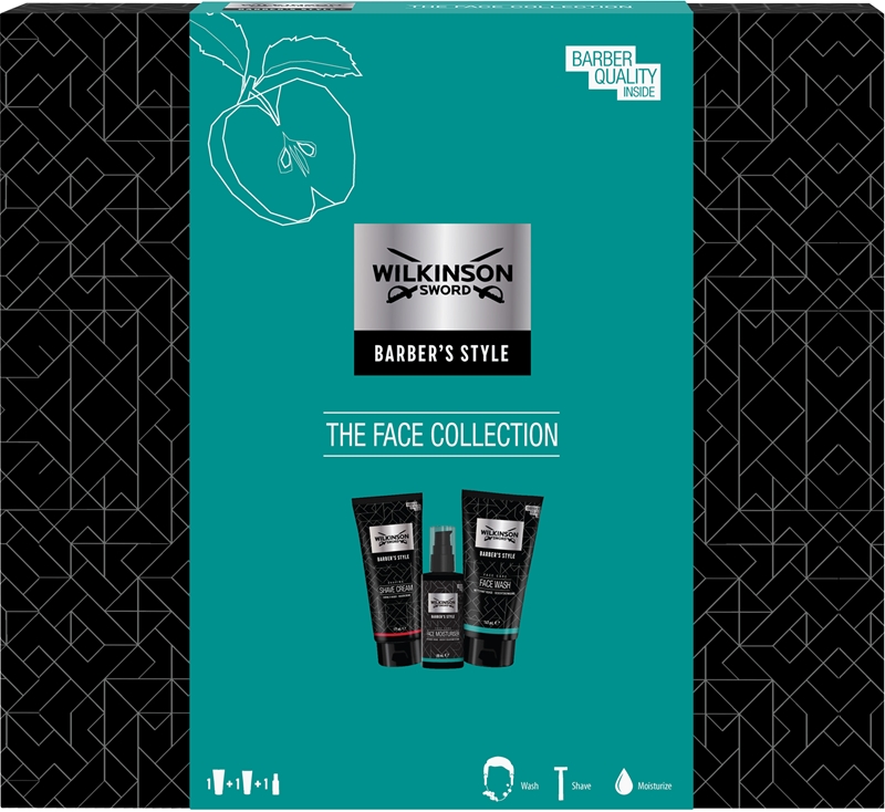 Wilkinson Sword Barbers Style Face Collection Gift Set for face and ...