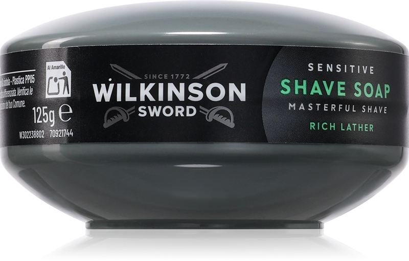 Wilkinson Sword Sensitive Shave Soap Rich Lather shaving soap for men ...