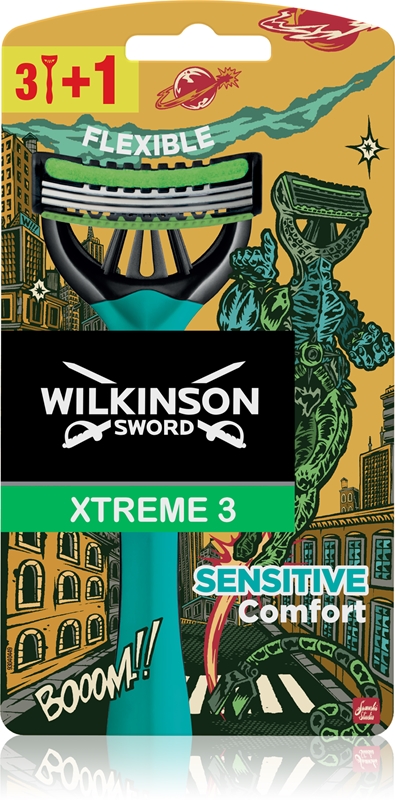 Wilkinson Sword Xtreme 3 Sensitive Comfort (limited edition) Disposable ...