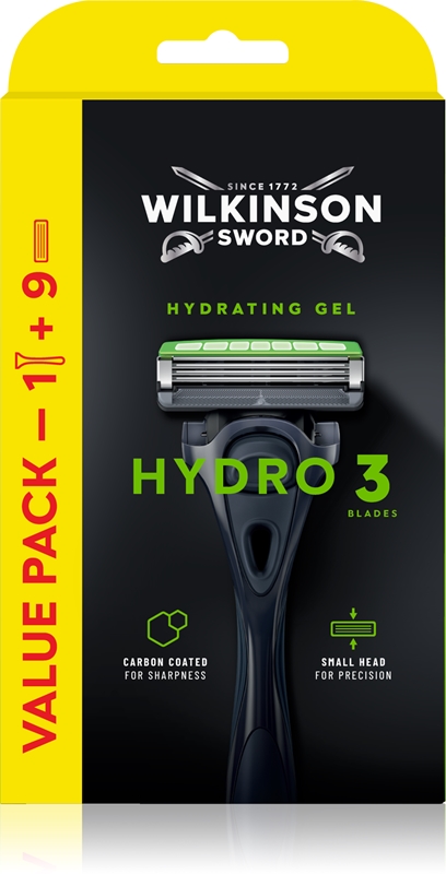 Wilkinson Sword Hydro3 Skin Protection rasoir + têtes de rechange ...