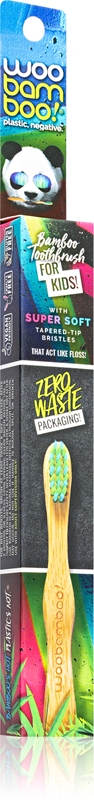 Woobamboo Eco Toothbrush Kids Super Soft periuta de dinti din bambus ...