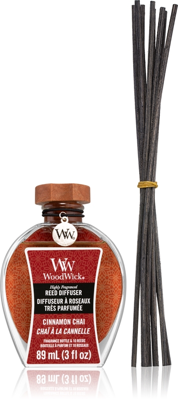 Woodwick Cinnamon Chai aroma diffuser with filling | notino.ie