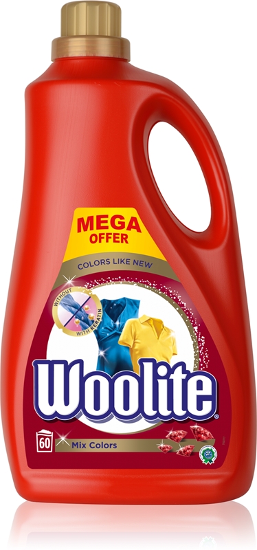 Woolite Mix Colors detergente para roupa para roupa de cor | notino.pt