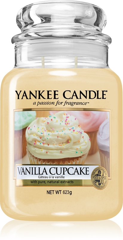 Yankee Candle Vanilla Cupcake vela perfumada Classic mediana | notino.es