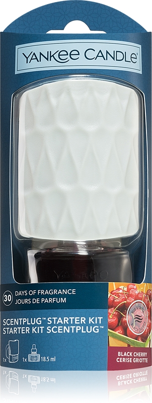 Yankee Candle Black Cherry Electric diffuser + one refill | notino.ie