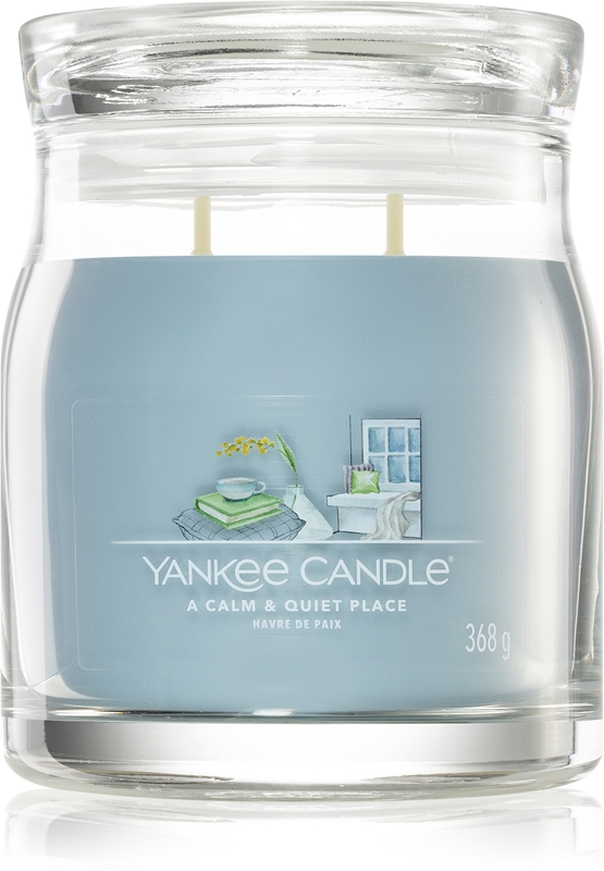 Yankee Candle A Calm & Quiet Place Duftkerze Signature | Notino