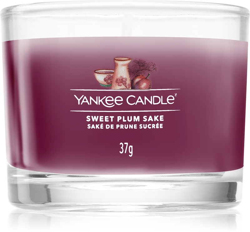 Yankee Candle Sweet Plum Sake votive candle glass | notino.co.uk
