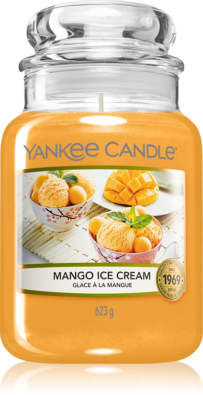 Yankee Candle Mango Ice Cream kvapioji žvakė | notino.lt