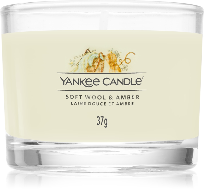 Yankee Candle Soft Wool & Amber votive candle | notino.ie