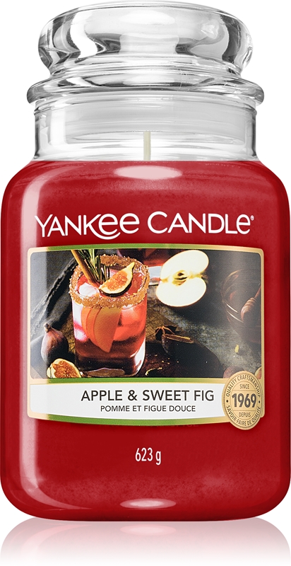 Yankee Candle Apple & Sweet Fig scented candle | notino.co.uk