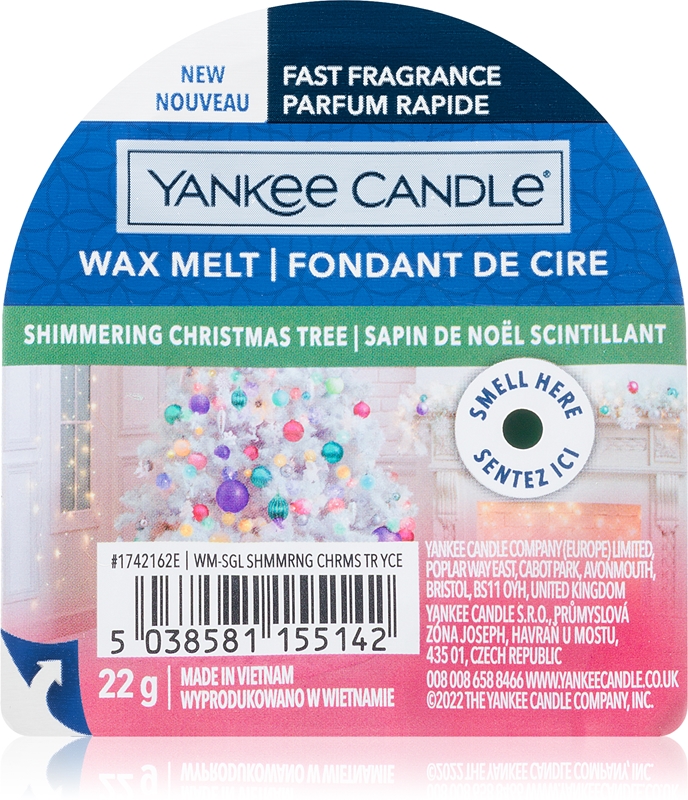 Yankee Candle Shimmering Christmas Tree vosk do aromalampy Signature ...
