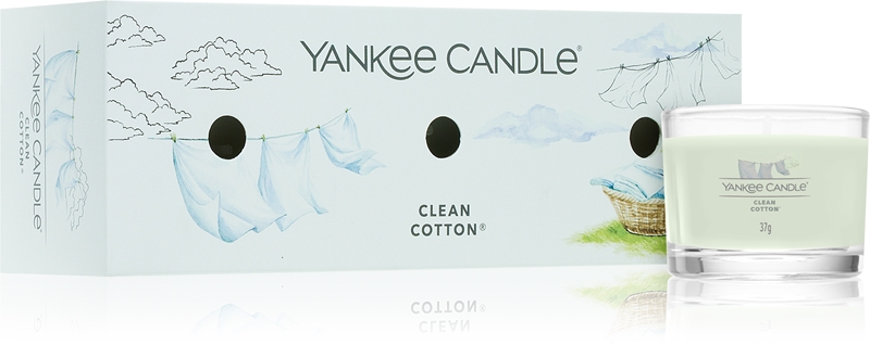 Yankee Candle Clean Cotton Gift Set | notino.nl