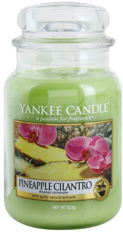 Yankee Candle Pineapple Cilantro bougie parfumée 623 g Classic grande ...