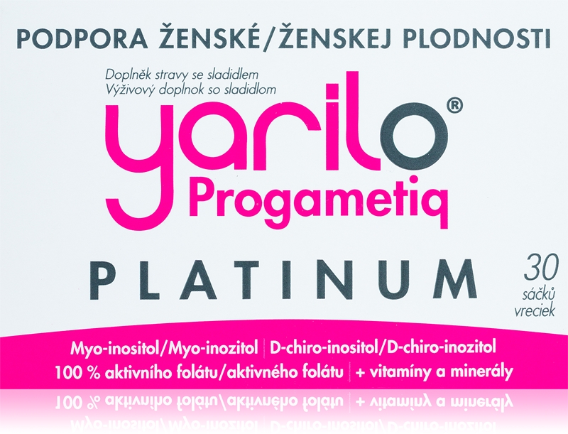 Yarilo Progamatiq PLATINUM sáčky pro podporu plodnosti | notino.cz