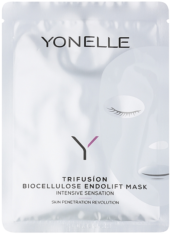 Yonelle Trifusíon Textil-Maske zur intensiven Straffung und Aufhellung ...