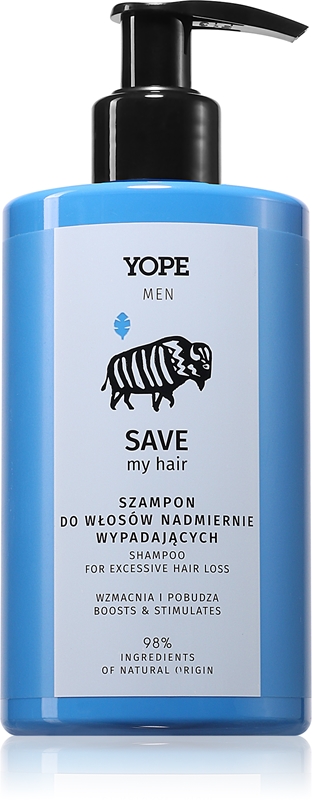 Yope Men Save My Hair Energising Shampoo for men | notino.ie