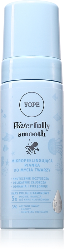Yope Waterfully Smooth Foam Exfoliating Cleansing Foam for the face ...