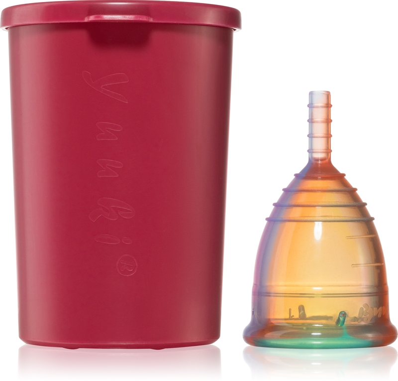 Yuuki Rainbow Jolly Classic 1 + cup Menstruationstasse