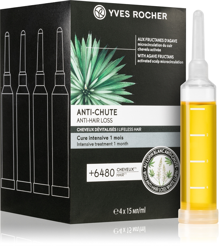 Yves Rocher Anti-Hair Loss Intensive Treatment Against Hair Loss ...