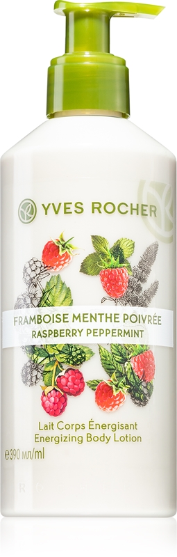 Yves Rocher Raspberry & Mint Energising Body Lotion | notino.ie