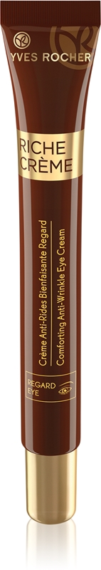Yves Rocher Riche Créme Creme para os olhos contra o inchaço e rugas ...