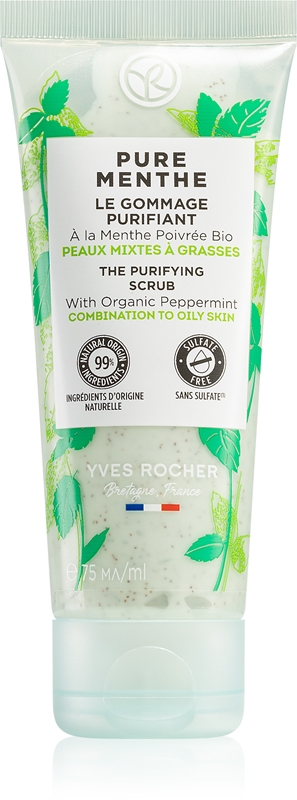 Yves Rocher Pure Menthe Gentle Facial Scrub | notino.ie