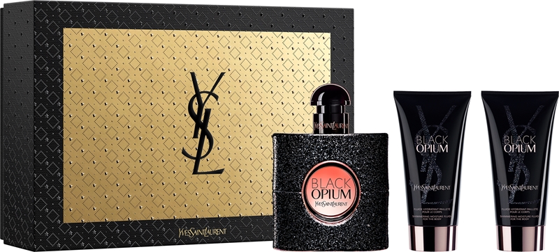 Yves Saint Laurent Black Opium coffret cadeau Holiday 2022 pour femme ...