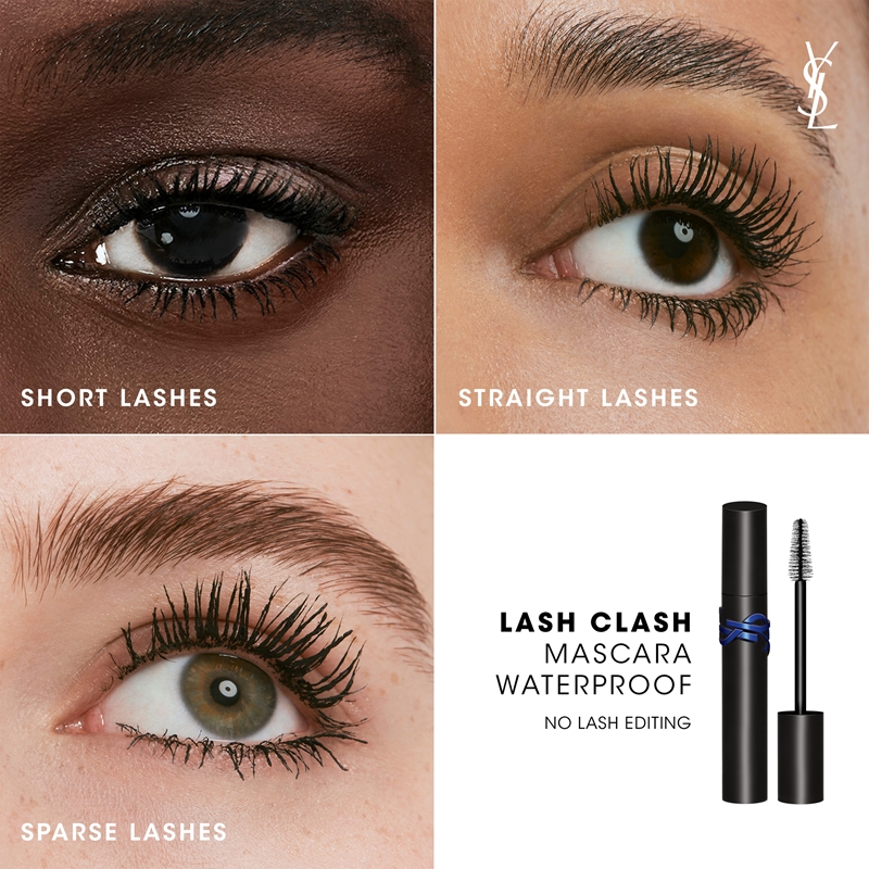 Yves Saint Laurent Lash Clash Waterproof rímel à prova d'água para dar ...