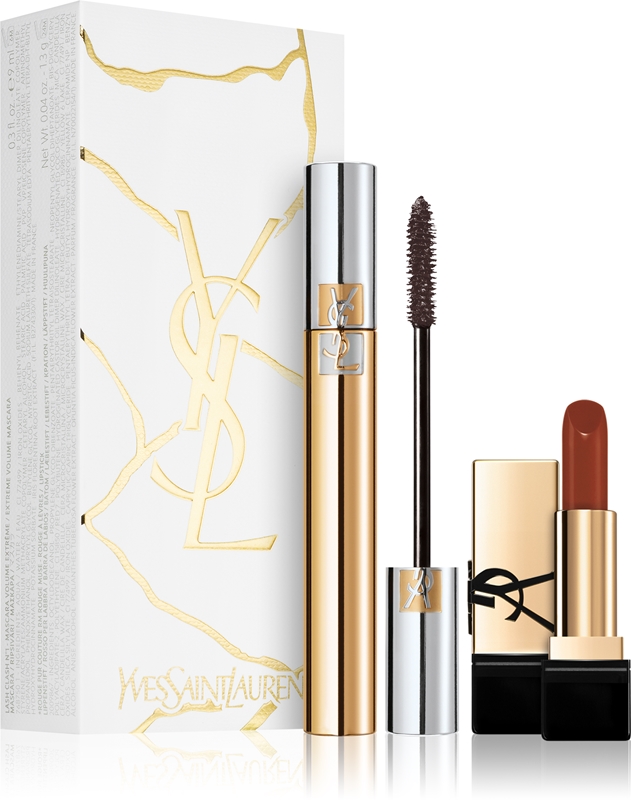 Yves Saint Laurent Mascara Volume Effet Faux Cils coffret cadeau 1 Noir ...