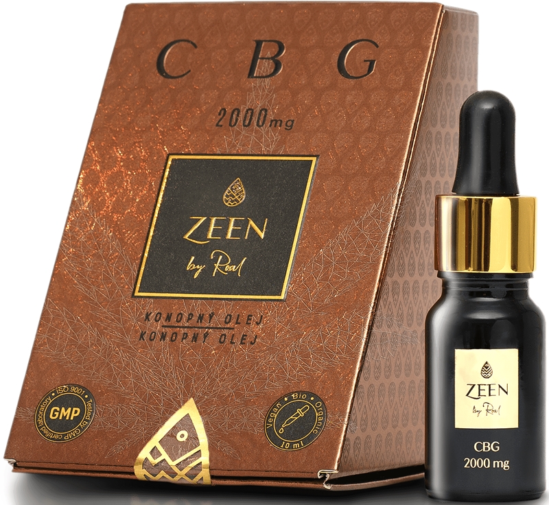 ZEEN by Roal CBG 2000 mg Canabis Oil With Coenzyme Q10 | notino.co.uk