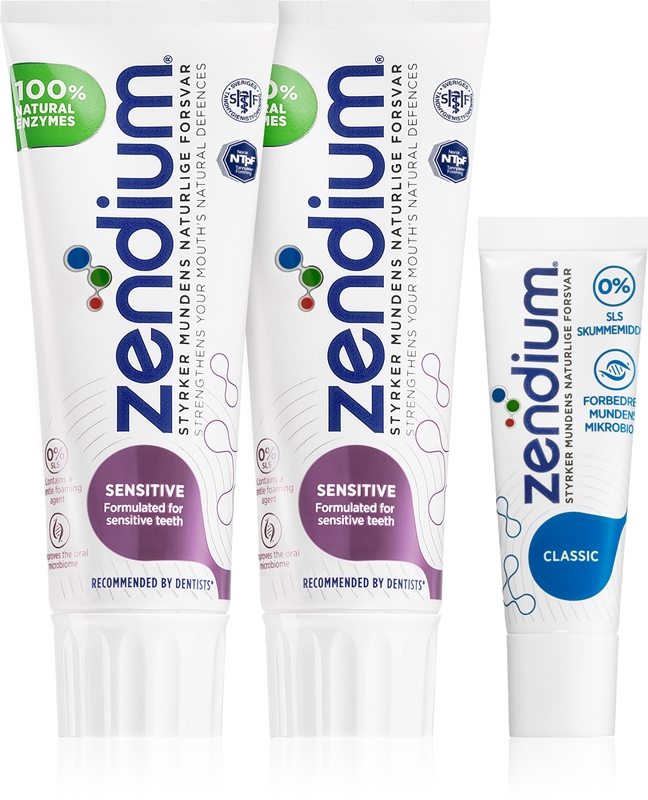 Zendium Sensitive formato poupança para dentes | notino.pt