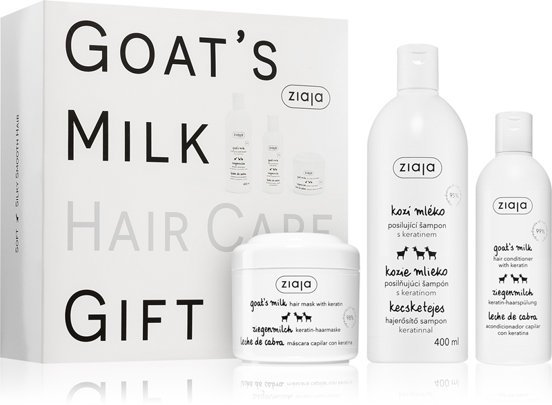Ziaja Goat's Milk Gift Set for dry and damaged hair | notino.ie
