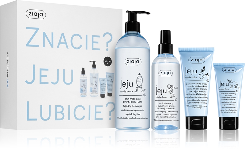 Ziaja Jeju zestaw upominkowy (do twarzy)