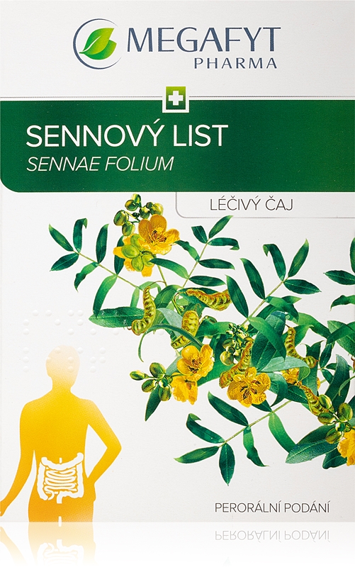 Megafyt Sennový list 1,5 g léčivý čaj při zácpě | notino.cz