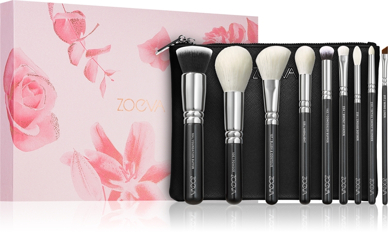 ZOEVA The Complete Brush Set brush set with pouch | notino.ie