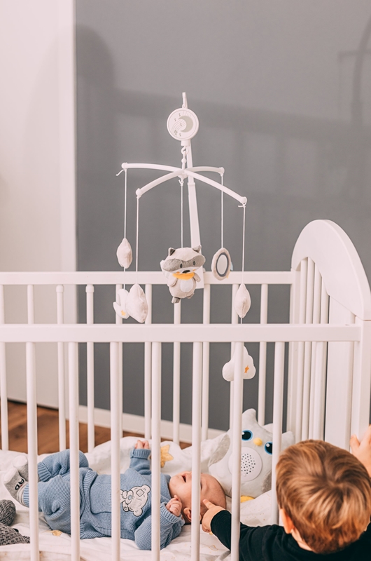 Zopa Music Mobile Raccoon въртележка за детско легло с мелодия | notino.bg